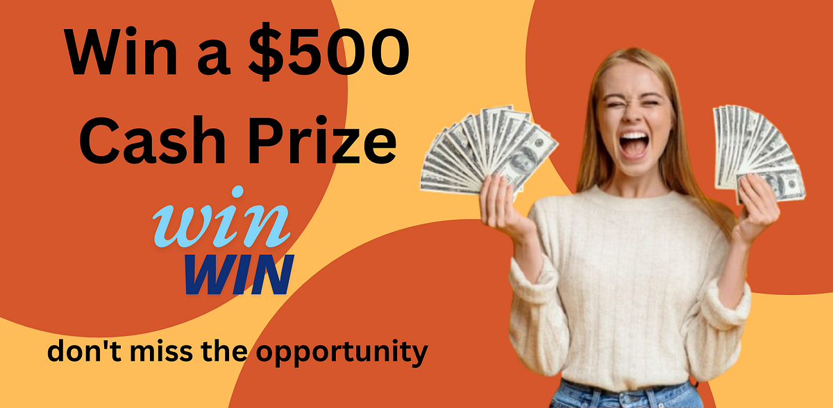 Win a $500 Cash Prize - Shariful - Medium