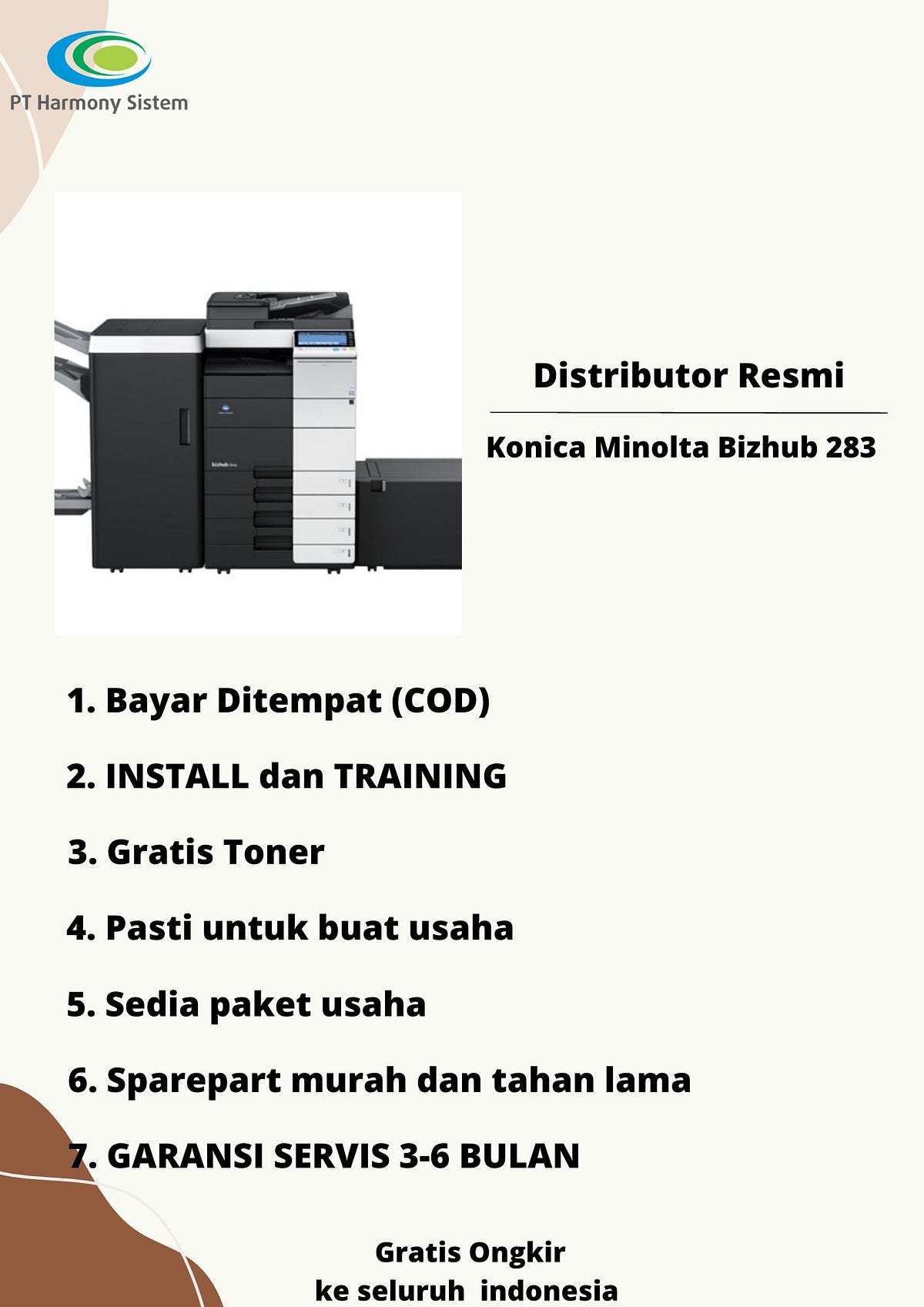 Distributor Resmi Konica Minolta Bizhub 554e - Printerkonicaminolta ...