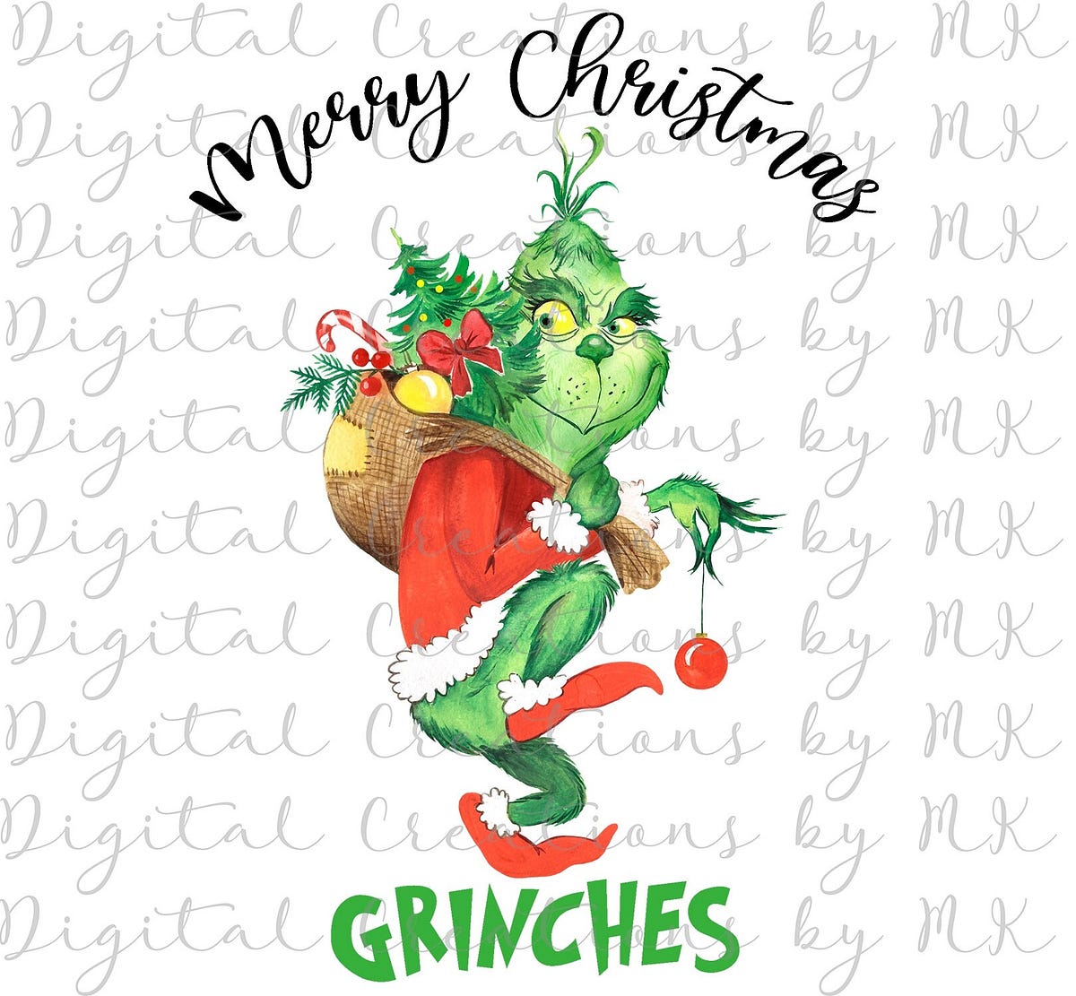 Merry Christmas Grinches — The Grinch PNG 300 dpi File Sublimation | by ...