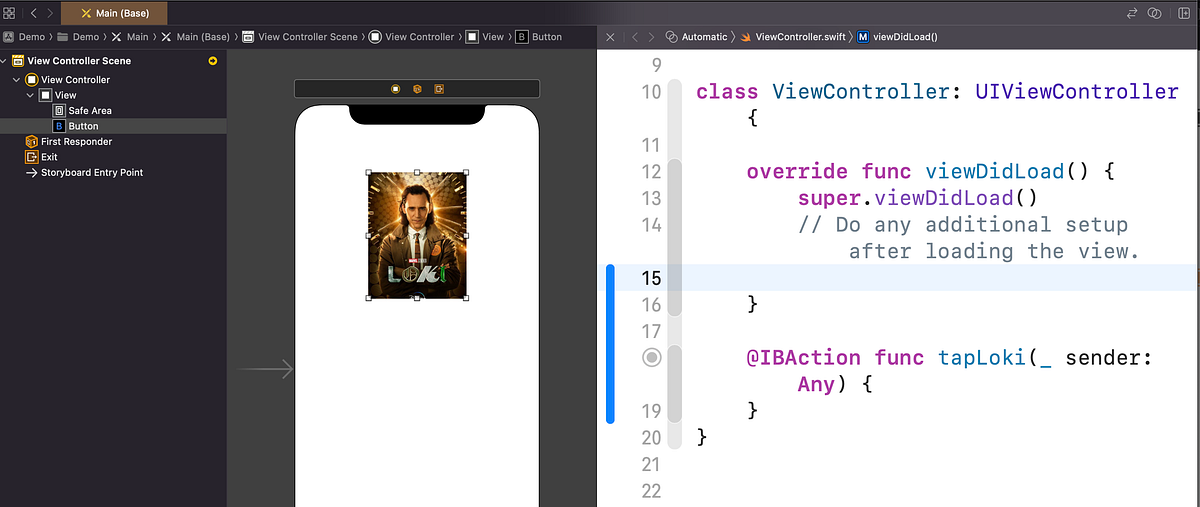 利用 Debug View Hierarchy 找到元件 觸發的 function - 彼得潘的 Swift iOS App 開發問題解答集 - Medium