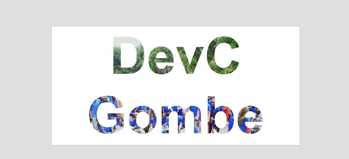 How I created a “fill text with image” effect using HTML and CSS. | by ...