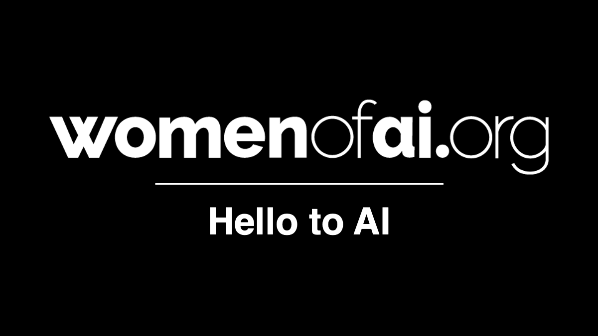 Hello to AI. AI is the practice of computers… | by WomenOfAI.org | Medium