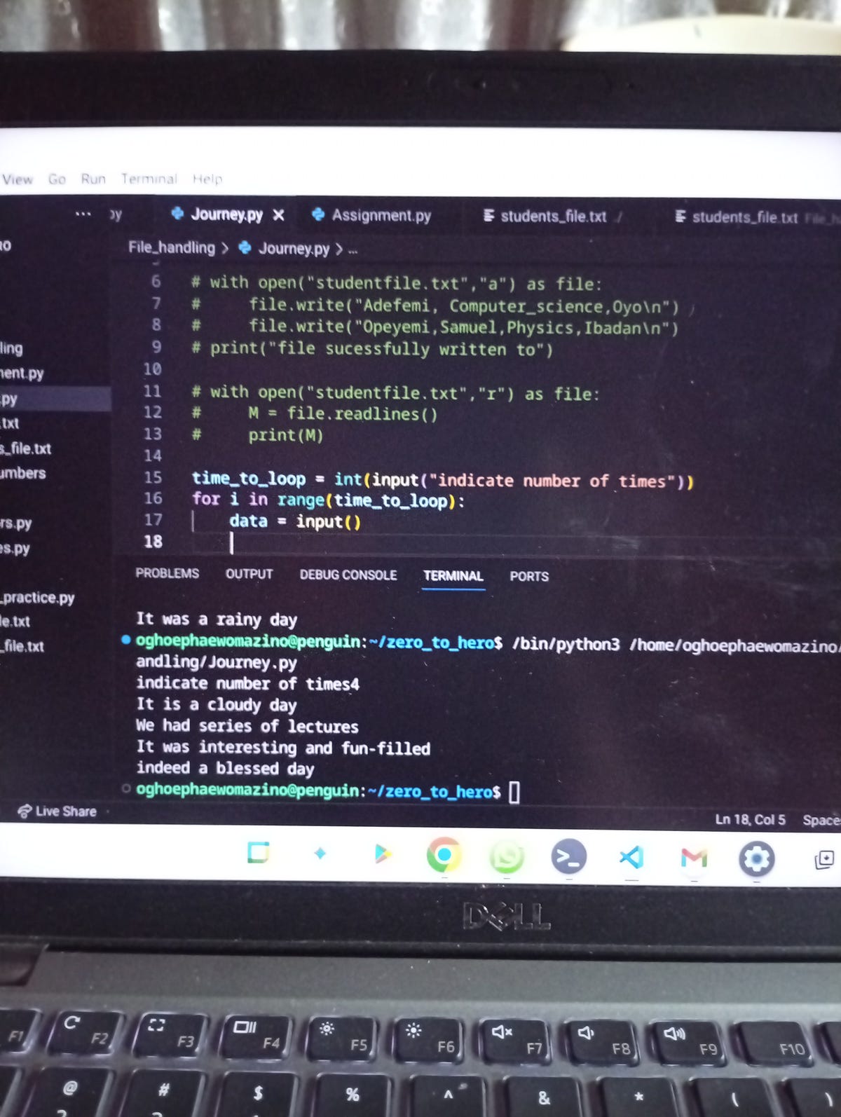 Python, my head aches😔 Since I started my journey in Python, it’s been ...