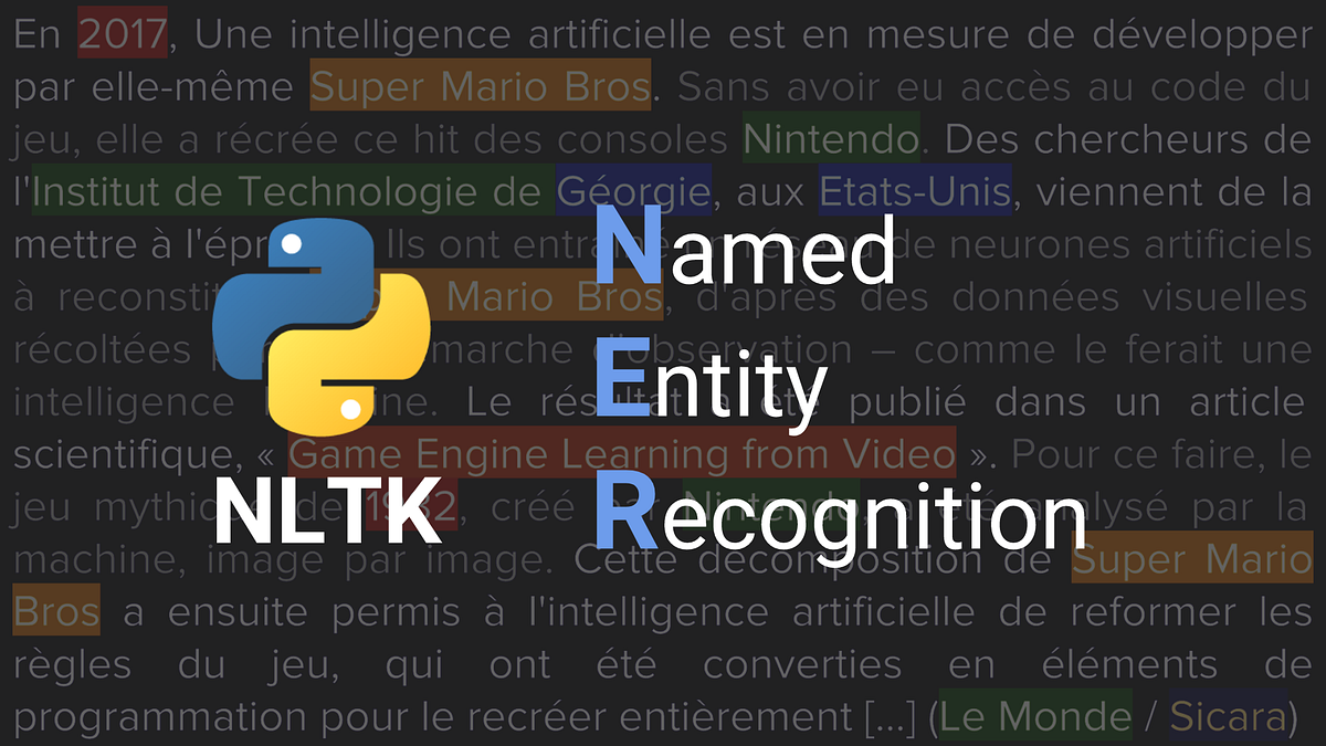 Python: How to Train your Own Model with NLTK and Stanford NER Tagger? (for English, French ...