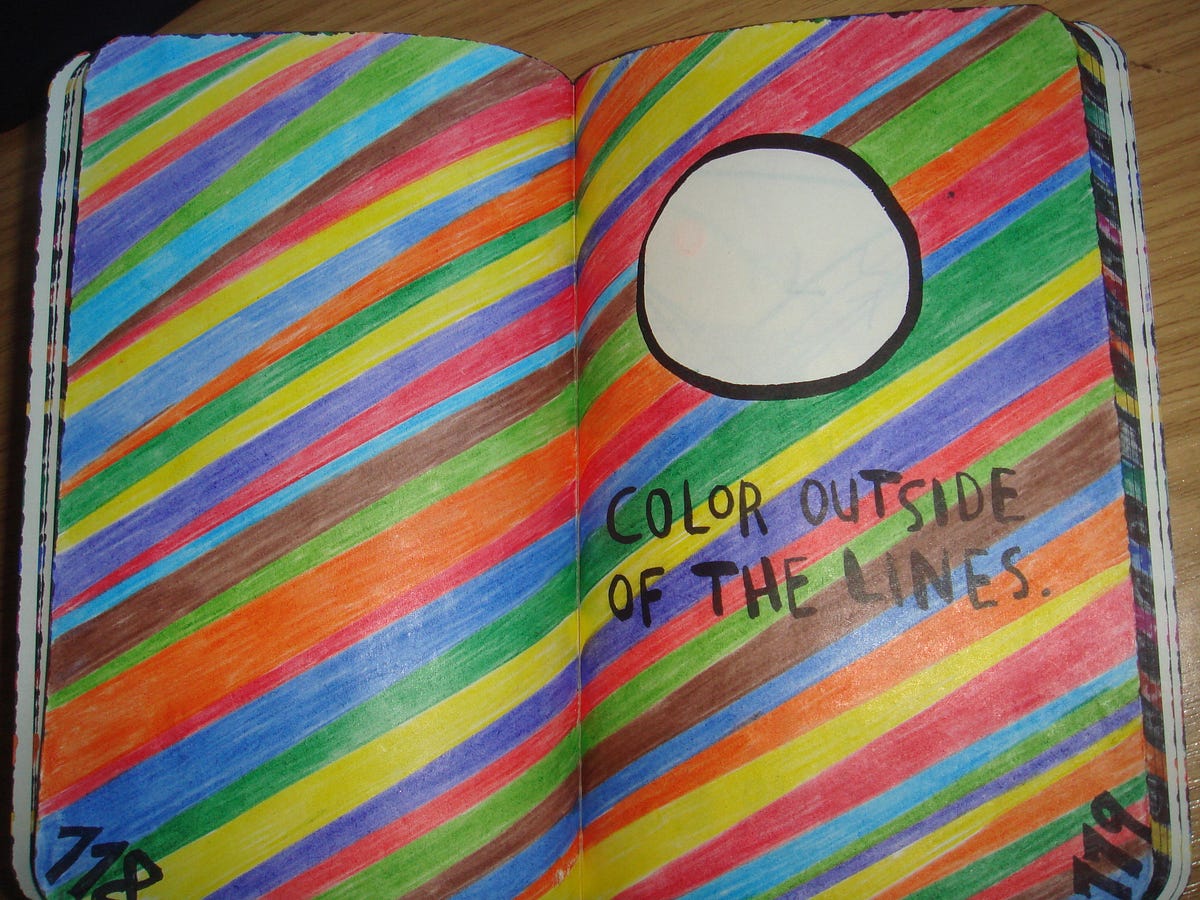 Coloring Without Recourse, Remorse, or Regret | by Stephanie Jackson ...