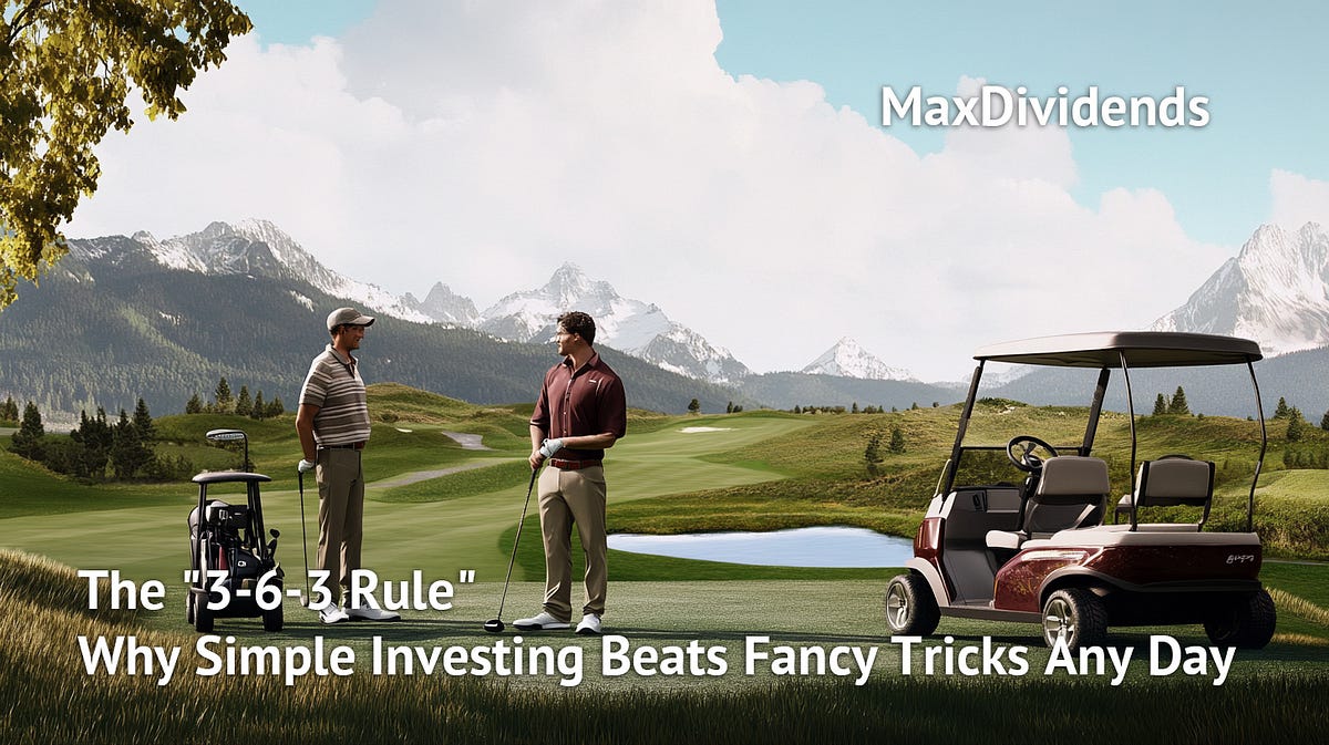 The “3–6–3 Rule” — Why Simple Investing Beats Fancy Tricks Any Day | by ...