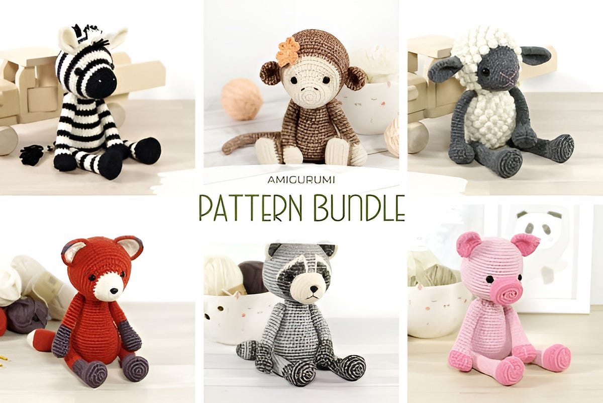 Beginner-Friendly Crochet Patterns: Create Your Own Adorable Amigurumi ...