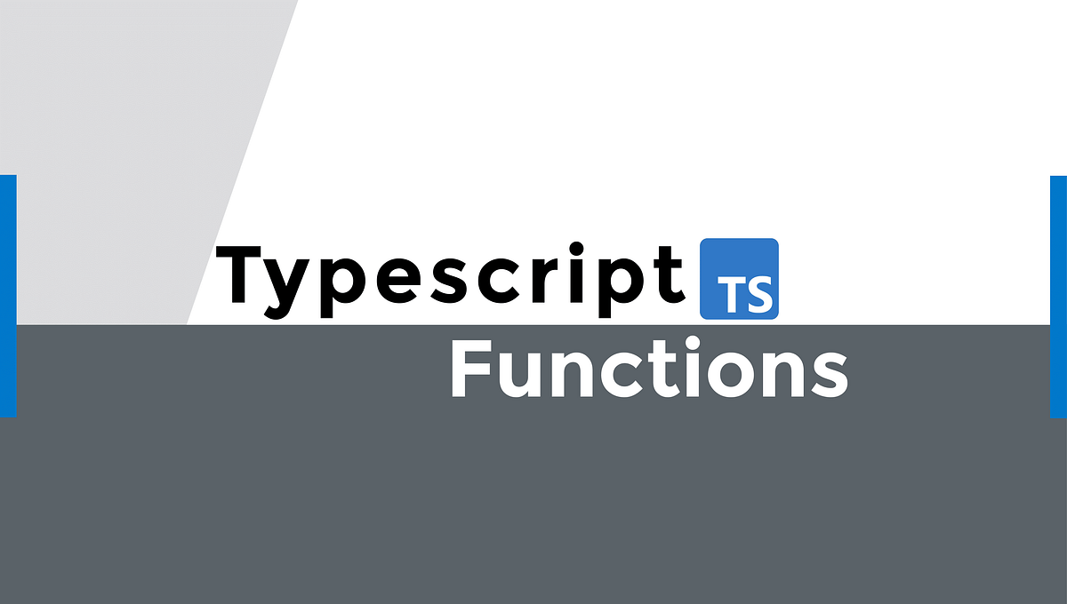 Typescript Functions — Indetail Typescript Function Are Same As By Narayanan Sundareswari 3258