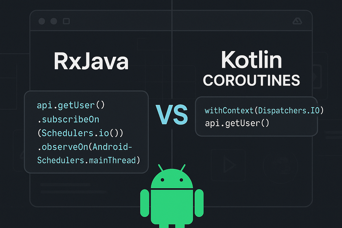⚔️ RxJava vs Kotlin Coroutines: Which One Should You Use in 2025? | by ...
