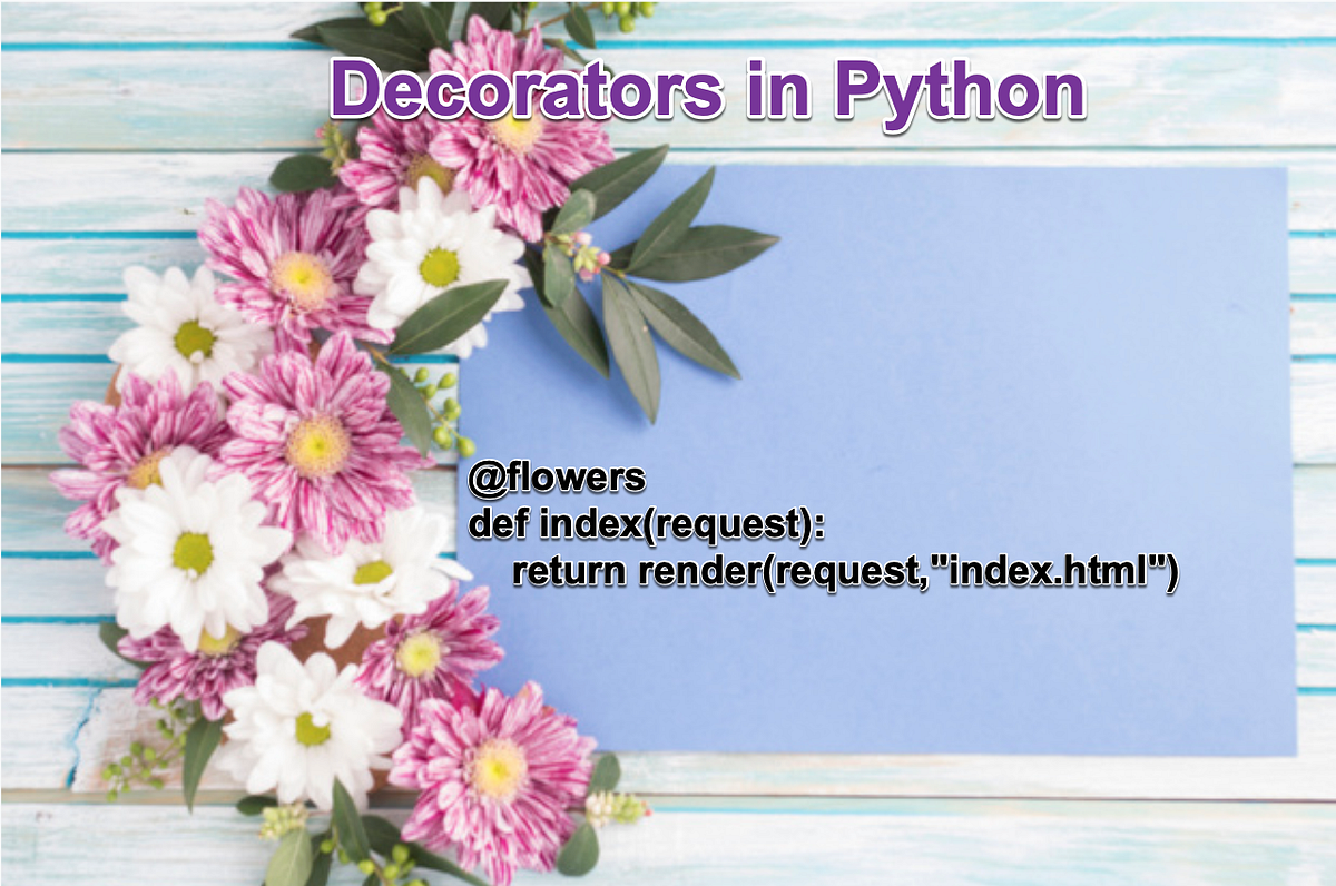 Write your own decorators in Python in 5 minutes | by Timur Bakibayev ...