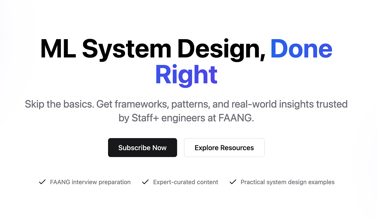 Introducing HelloML.co — Your Go-To Hub for ML System Design | by ...