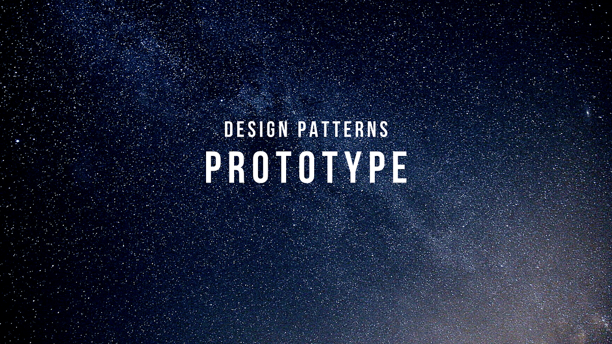 4-) Prototype Design Pattern. I’ll explain to the fourth creational ...
