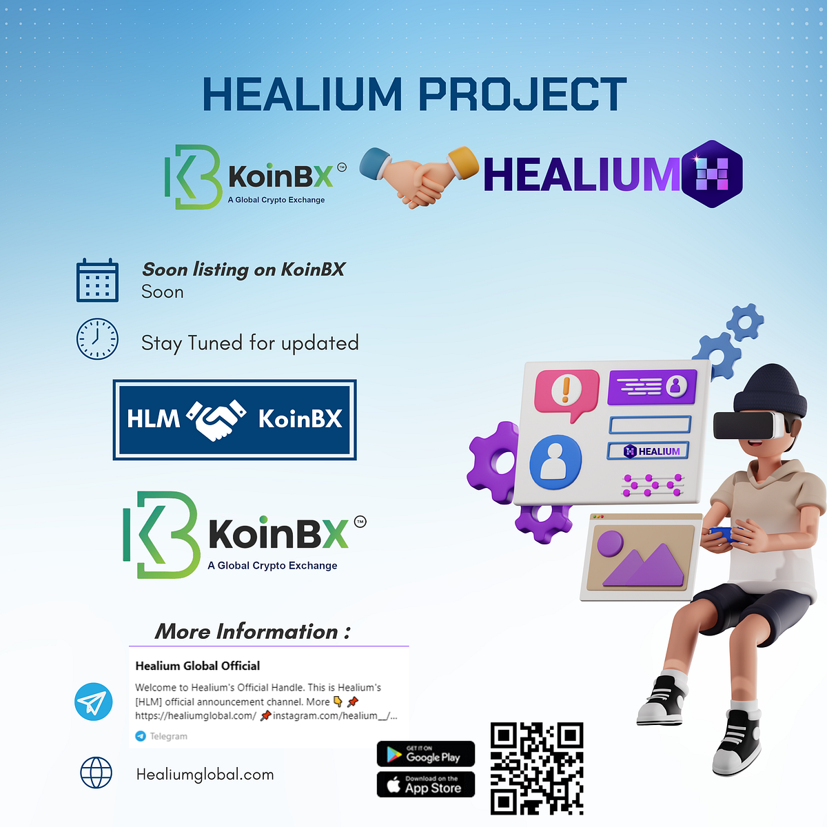 Healium (HLM) Token Makes Debut on KoinBX Exchange | by Healium ...