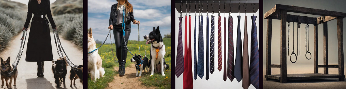 Hang me up. The phrase ‘a tie is a dream of… | by Zhuyu | Dec, 2023 ...