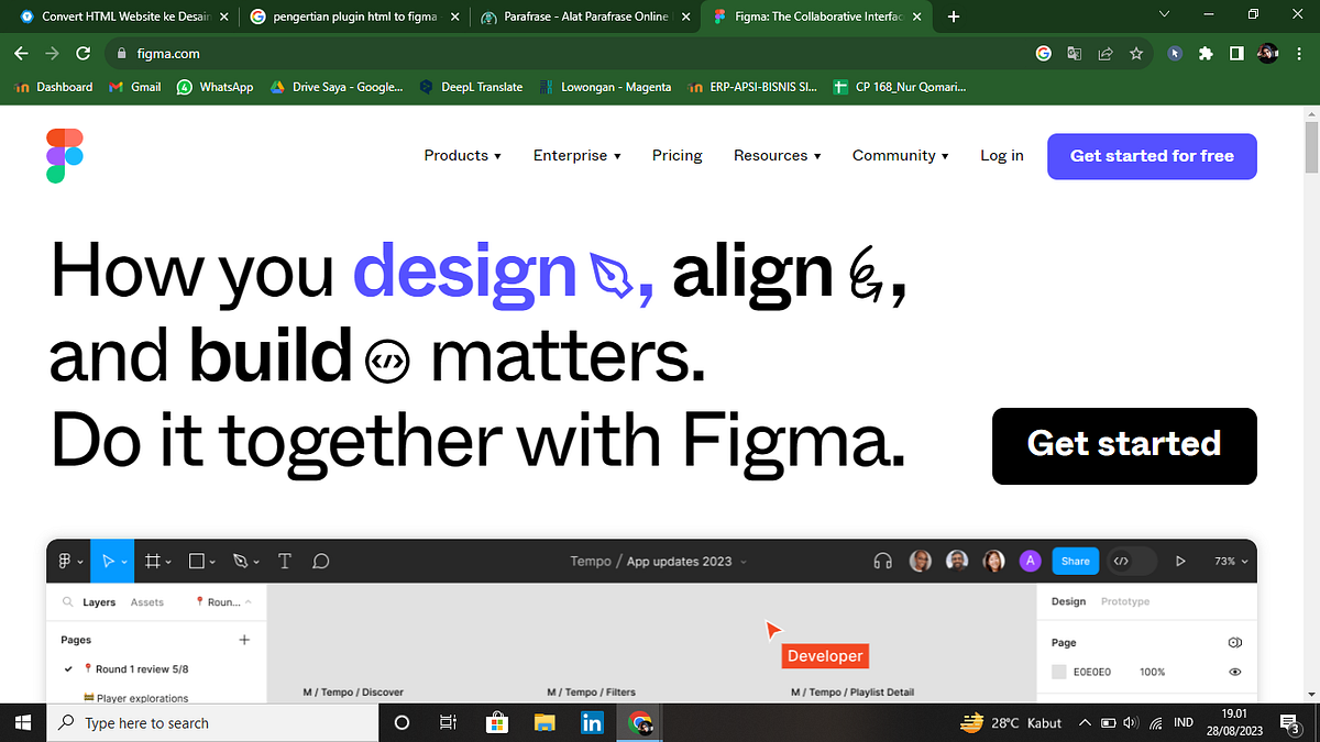 Digital Learning — Plugin HTML to Figma and Map Maker | CP168_Nur Qomariah_Universitas Pancasila ...