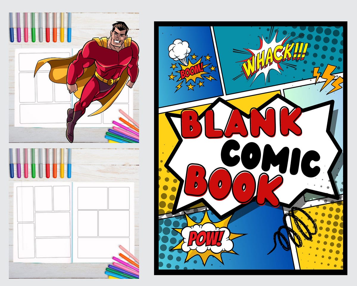 Guide to Buying Blank Comic Book Pages in Bulk | by Kiddu | Medium