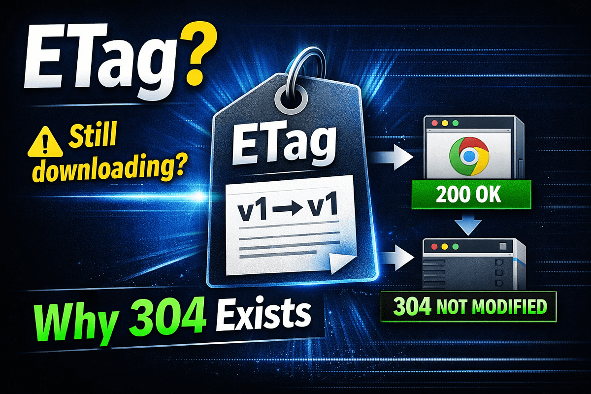 ETags Explained. HTTP Caching and 304 Responses | by Nandeep Barochiya ...