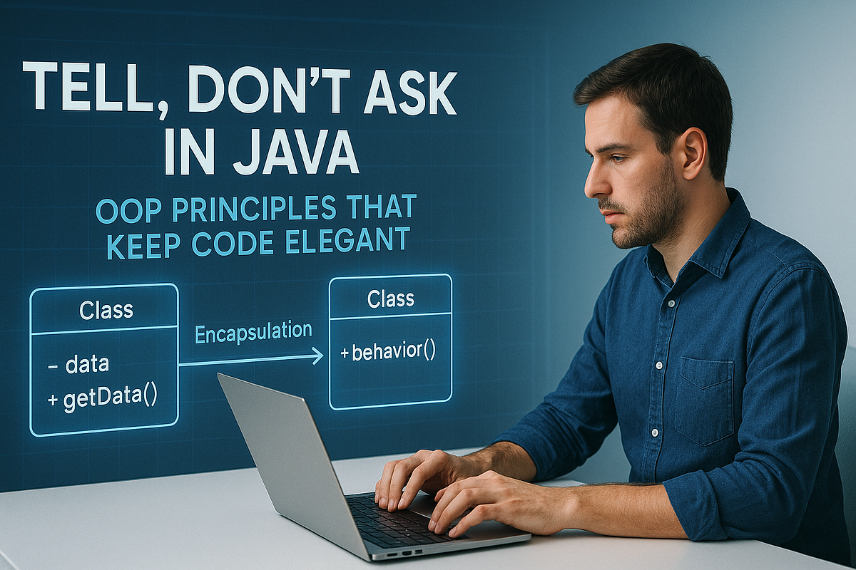 🧠 Tell, Don’t Ask in Java: OOP Principles That Keep Code Elegant | by Gopi C K | Javarevisited ...