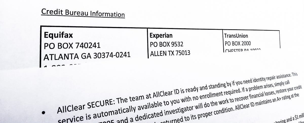 An Equifax Equihax Timeline. We’ve recently learned the Equifax… | by ...