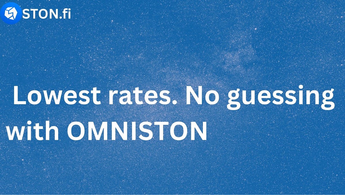 Omniston Is Live: Unlocking Seamless DeFi on TON | by Gabrielhall | Apr, 2025 | Medium