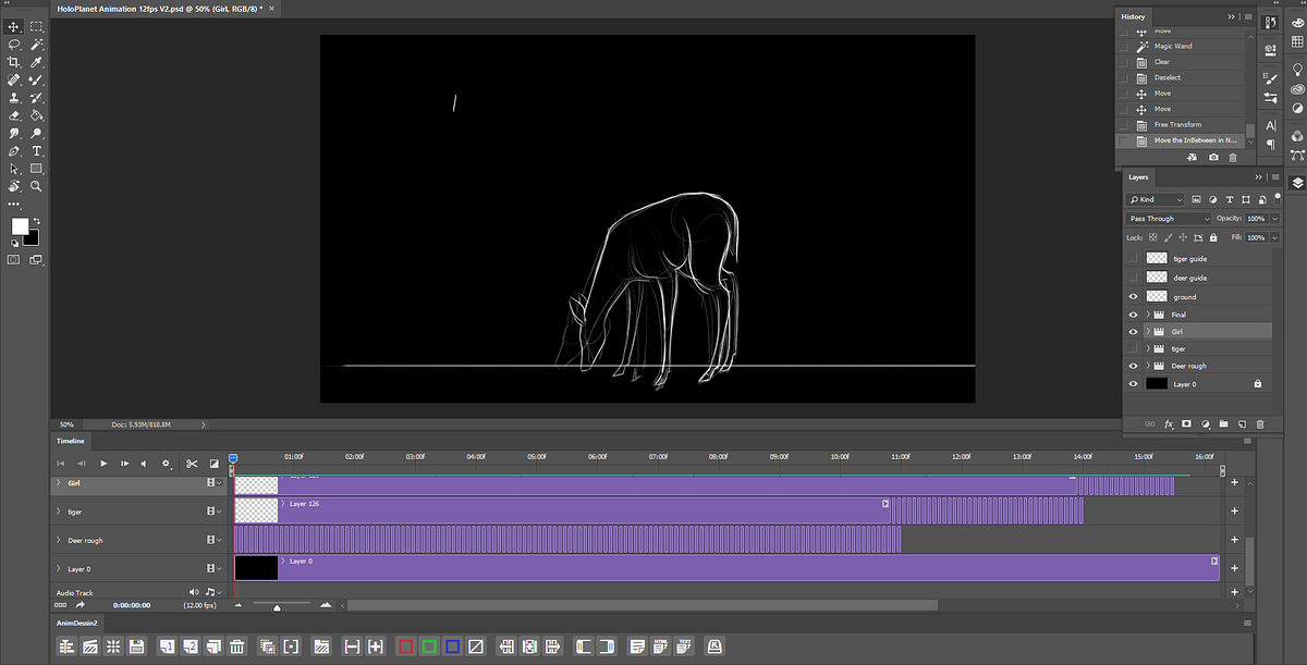 Tracing footprints in animation. After hitting some roadblocks with the ...