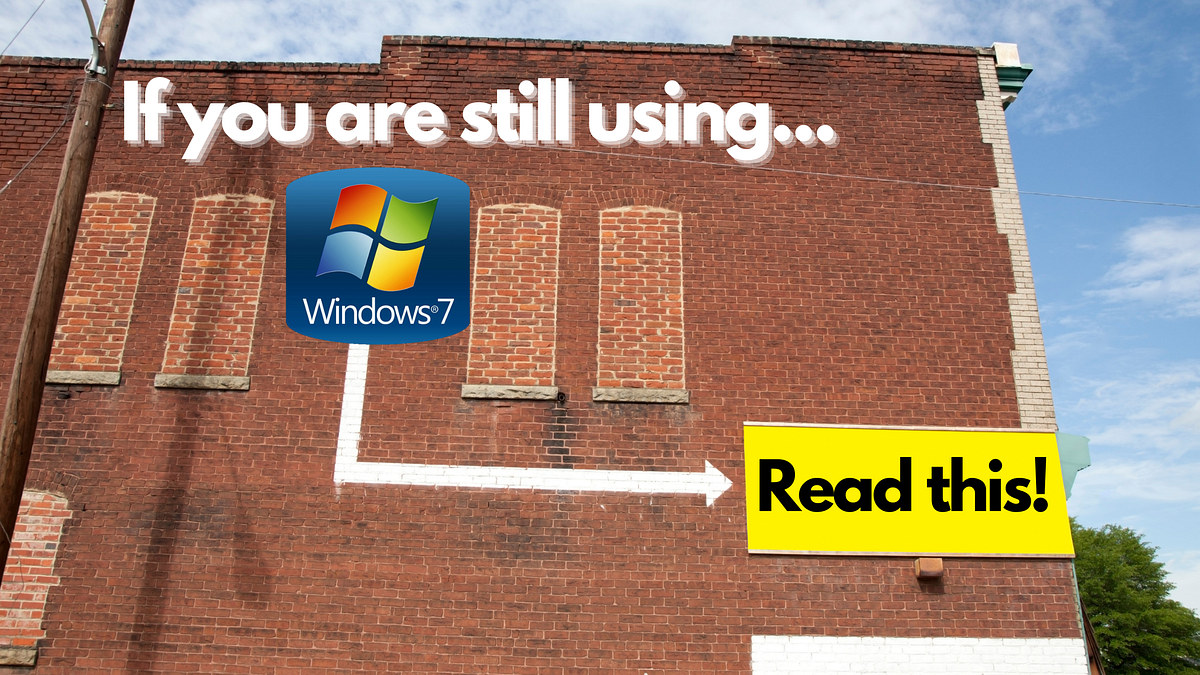 Windows 7 users read this! | by Pei Yi (PY) | mBrayzing365