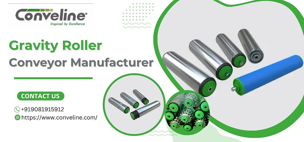 Gravity Roller Conveyor Manufacturer — Conveline - Conveline Systems Pvt Ltd - Medium