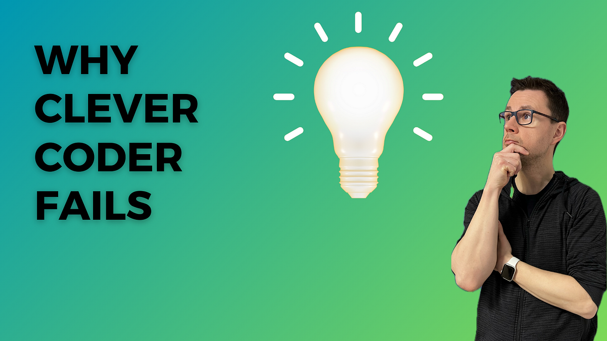 Why being too clever will not get you far in software development | by Petr Zaparka | Right of ...