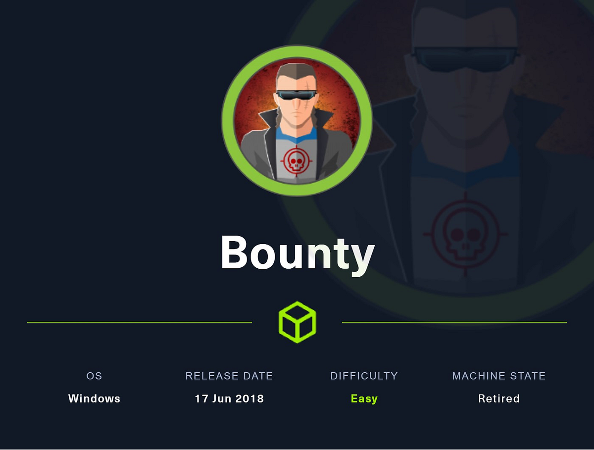 [ Bounty ] HTB Manual Walkthrough 2023 | OSCP Prep | by Tonee Marqus | Medium