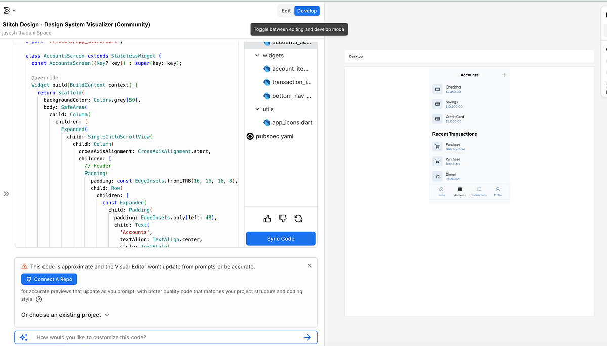 AI-Powered Design & Development: Unlocking Potential with Stitch AI and Builder.io | by jayesh ...