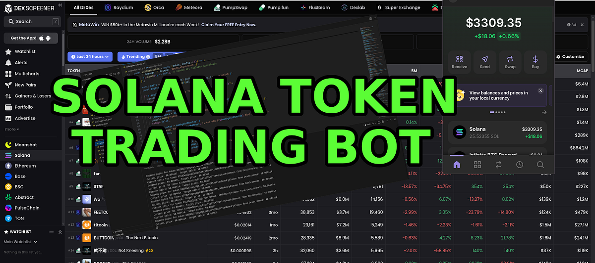 How To Build A Solana Raydium DEX Token Trade Bot | by HackSEA | Medium