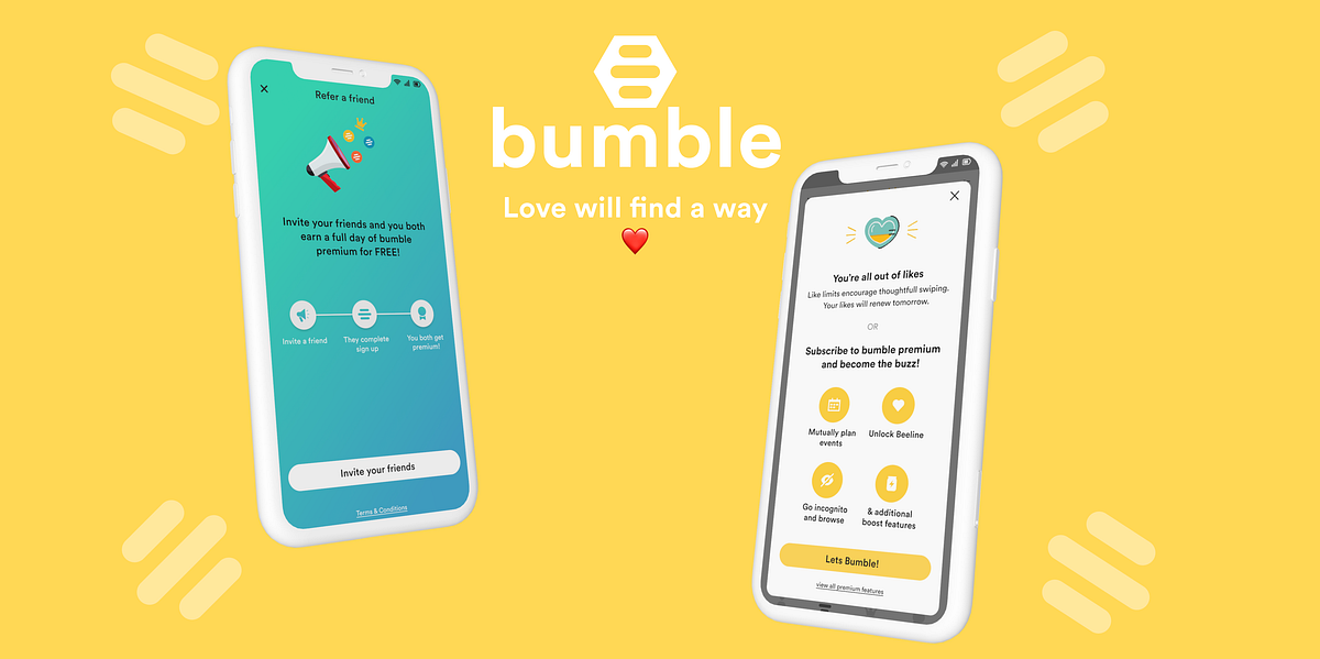 Case Study — Evaluating Bumble’s subscription flow and redesigning it ...