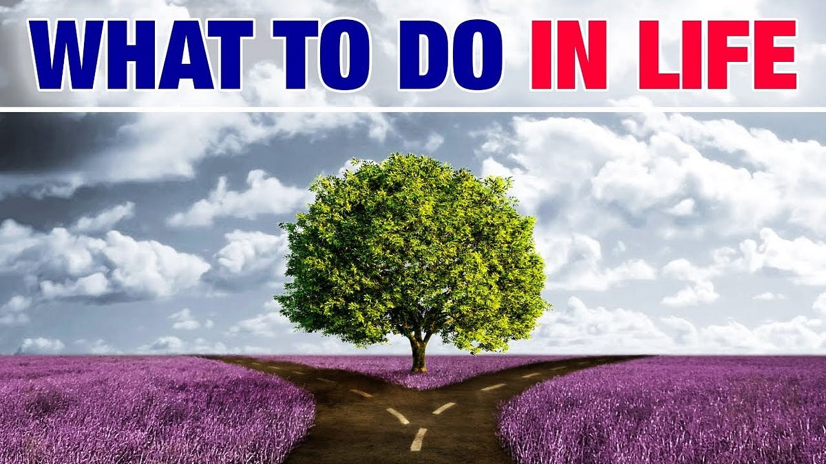 What To Do in Life — How To Find Your Life Purpose | by Space Online ...