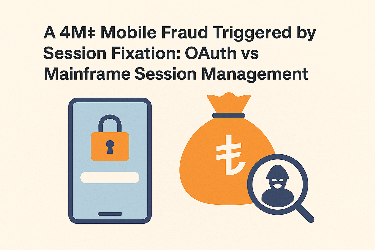 A 4M₺ Mobile Fraud Triggered by Session Fixation: OAuth vs Mainframe ...
