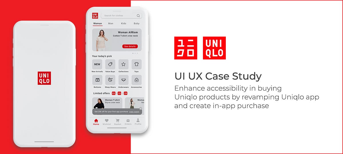 UI UX Case Study: Ease Users to Shop Uniqlo’s Products Online by ...