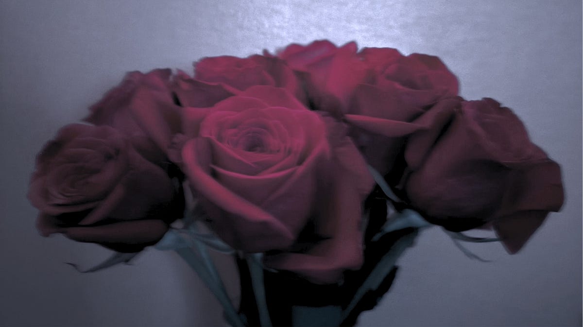 Red Stains On Blue Veins - Scuzzbucket - Medium