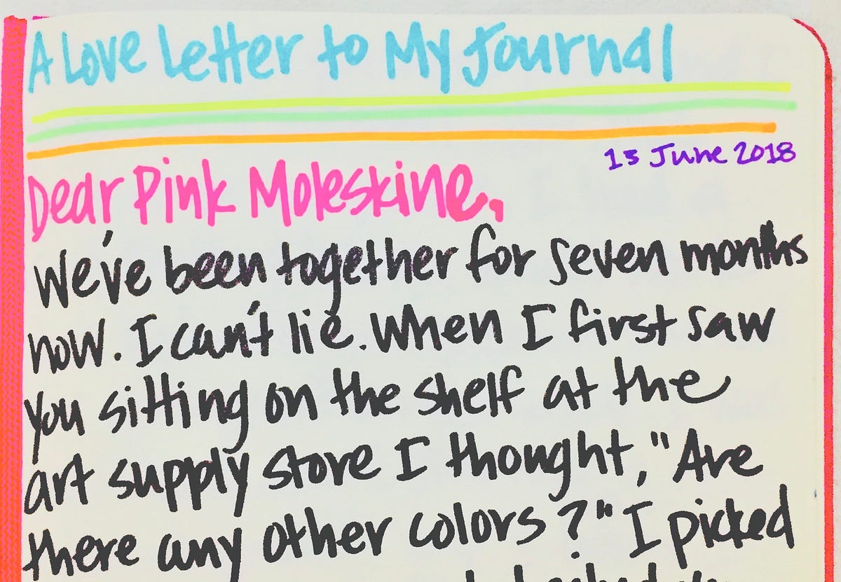 A Love Letter to My Journal. It’s so hard to say goodbye. | by Lindsay ...