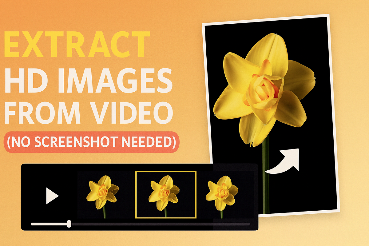 How to Extract HD Images from Video (No Screenshot Needed) | by Kylee ...