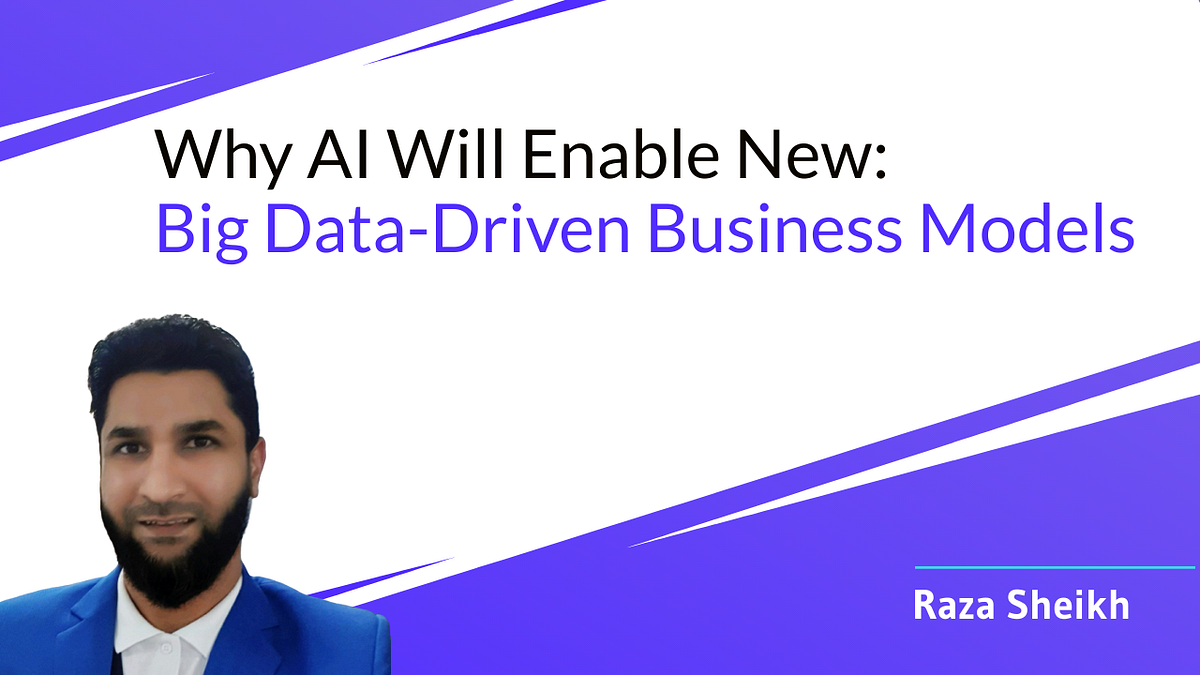 Why AI Will Enable New, Big Data-Driven Business Models | by Raza ...