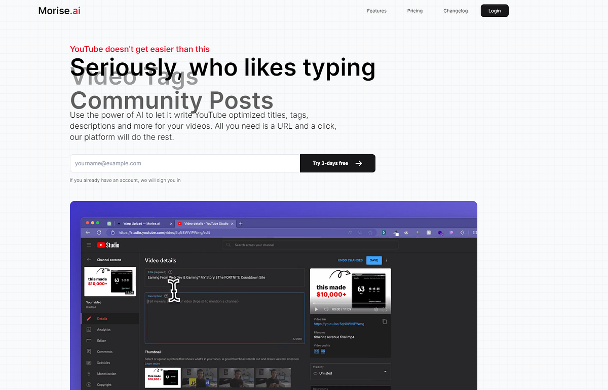 How Morise.ai Can Help You Create Better YouTube Content | by AI TOOLZ ...