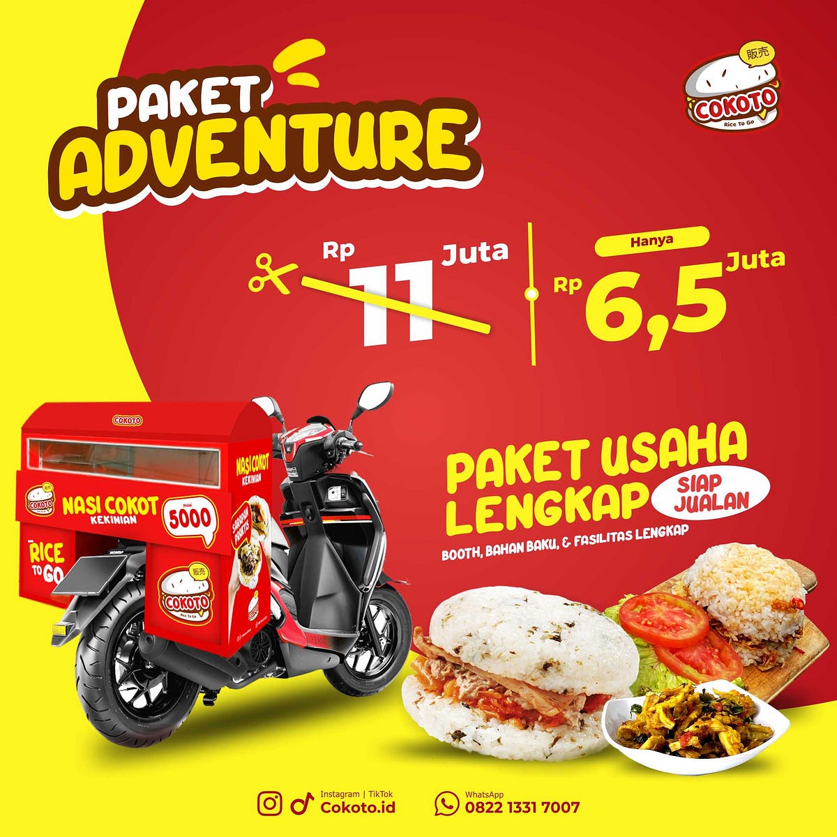 PAKET USAHA COKOTO YANG VIRAL DAN KEKINIAN 082110005451 Cokot kalau ...
