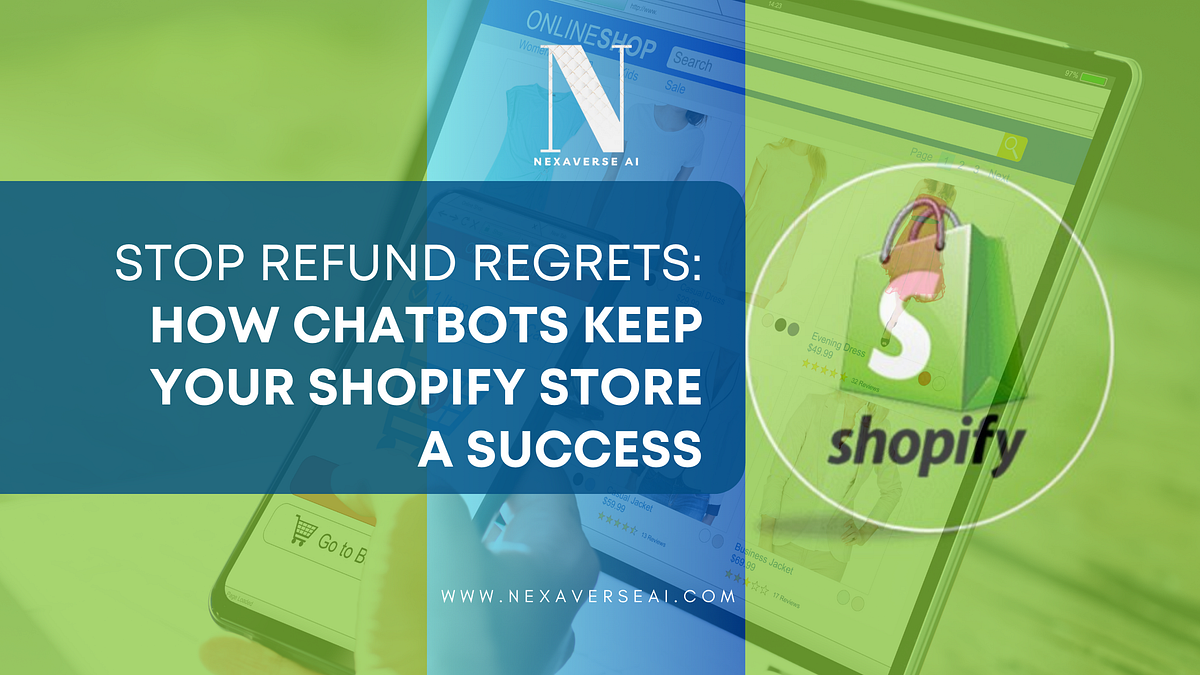 Stop Refund Regrets: How Chatbots Keep Your Shopify Store a success ...