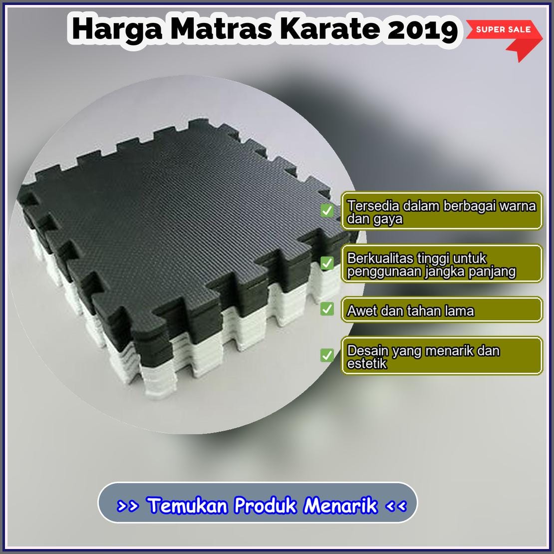 Harga Matras Karate 2019 - Alat Lompat Tinggi - Medium