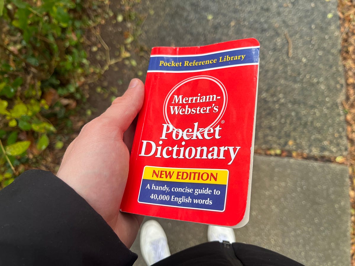 10 Reasons I Love My Pocket Dictionary | by Nick Lucking | Infinite ...
