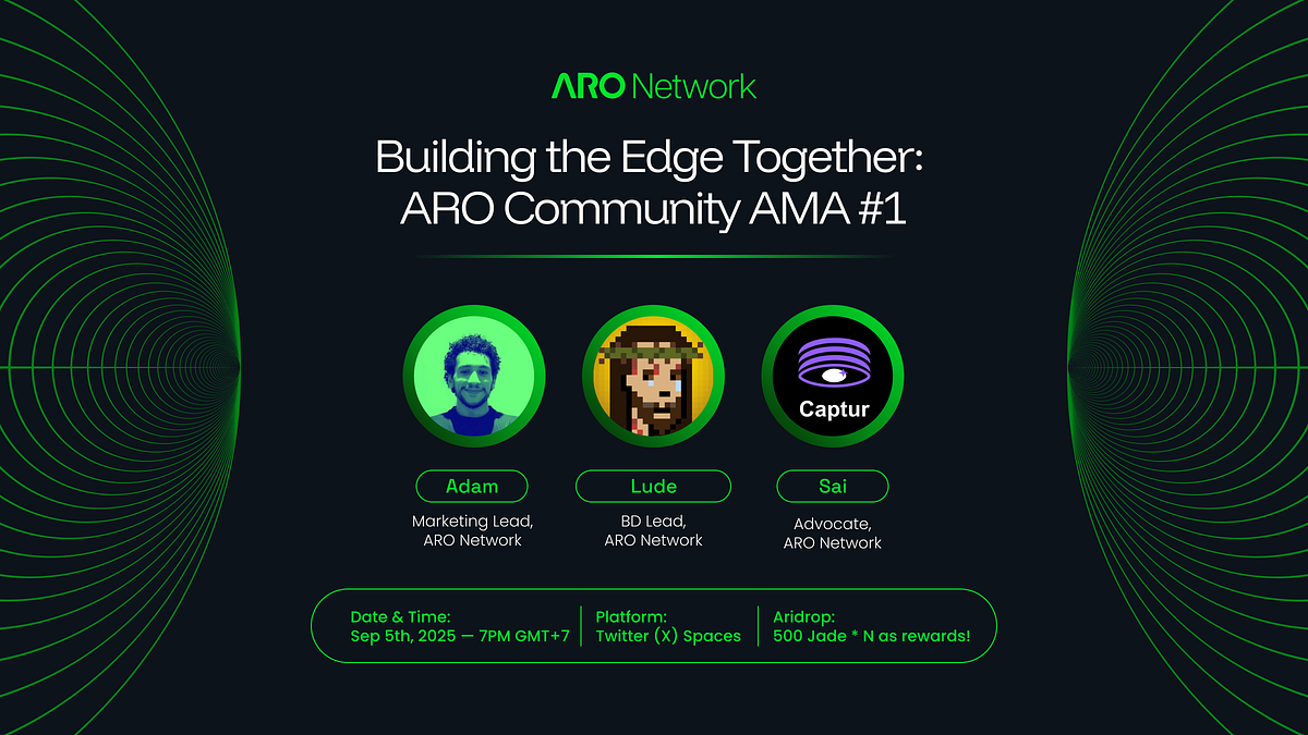 ARO AMA Recap: Network Updates, Community Growth, and What’s Next | by ...