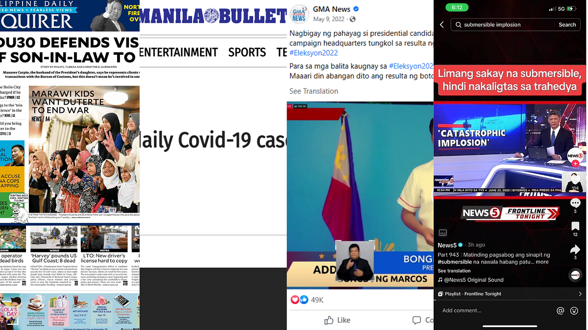 Philippine Journalism: Where Are We Now? | by Jullan Karl Eugenio | Jun ...