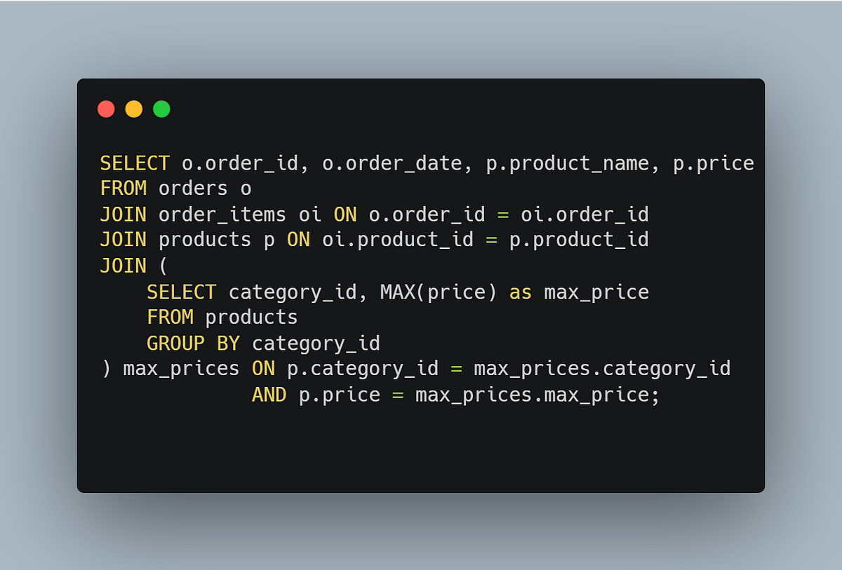 How Joins and Subqueries Team Up to Tackle Tough Data? | by Naam Amta ...