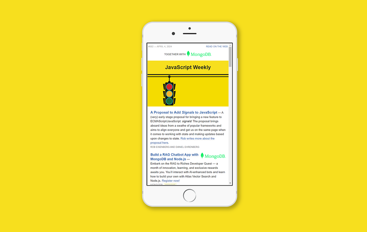 Ultimate Newsletters for Front-End Developers in 2024 | by Biao Zhu | JavaScript in Plain English