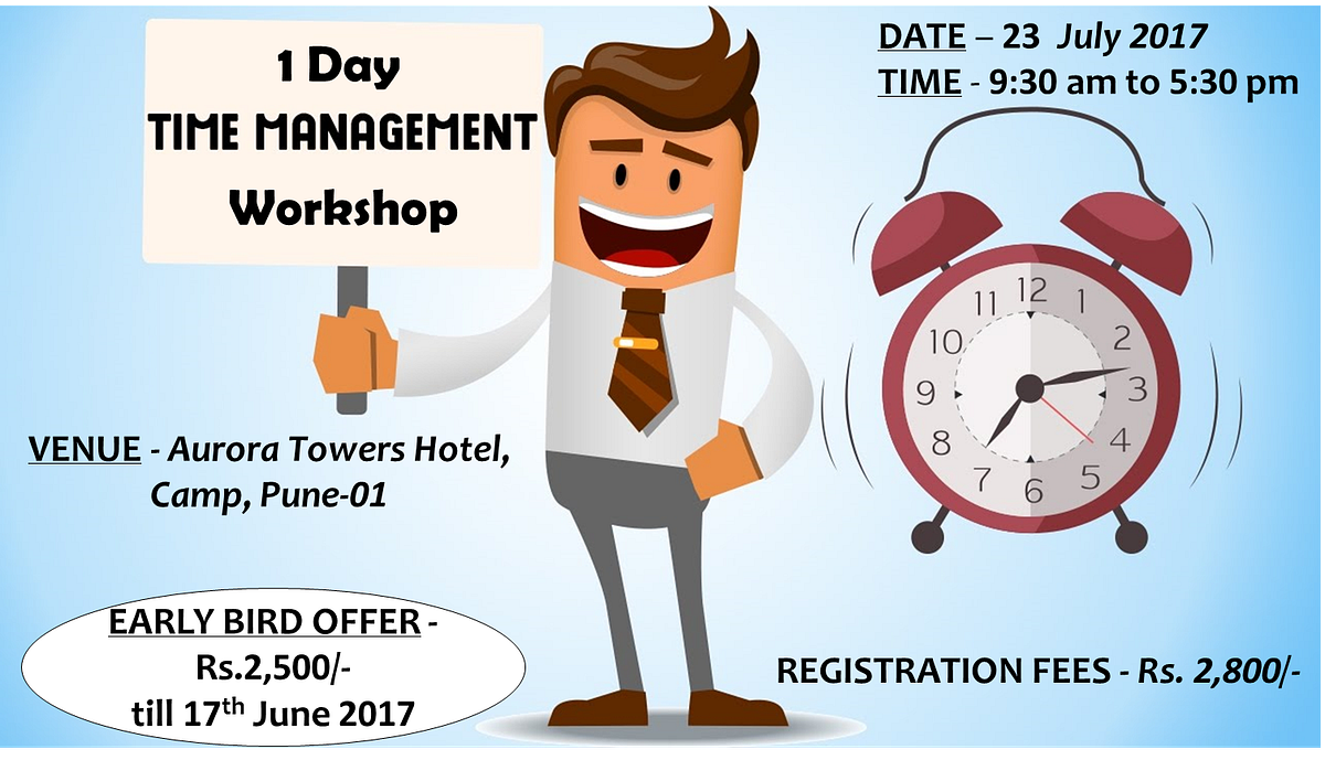 Time Management Workshop on 23rd June in Pune | by Digi Max | Medium